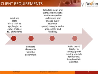 Velociter Case Studies(Super sports corp) | PPTX | Computer Software and Applications | Computing