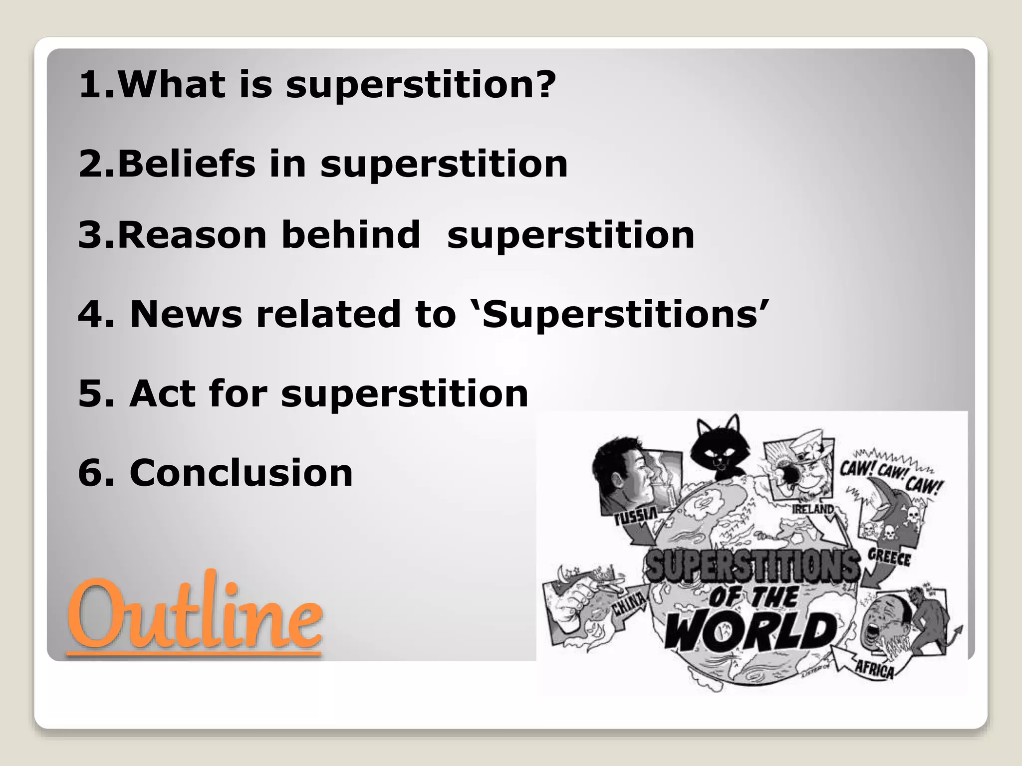 Superstition | PPT