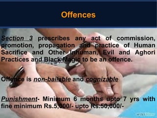 Anti Superstition Act | PPT