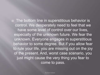 Superstitions | PPT