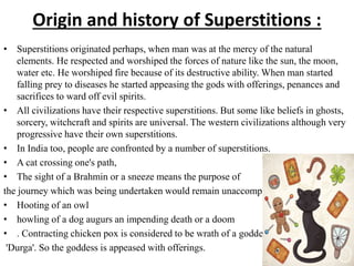 Superstition in paediatrics | PPTX