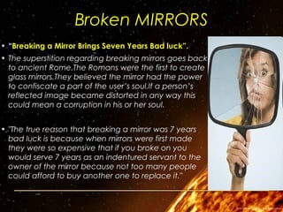 Superstitions | PPT | Islam | Religion & Spirituality