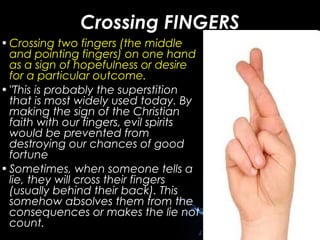 Superstitions | PPT | Islam | Religion & Spirituality