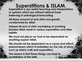 Superstitions | PPT