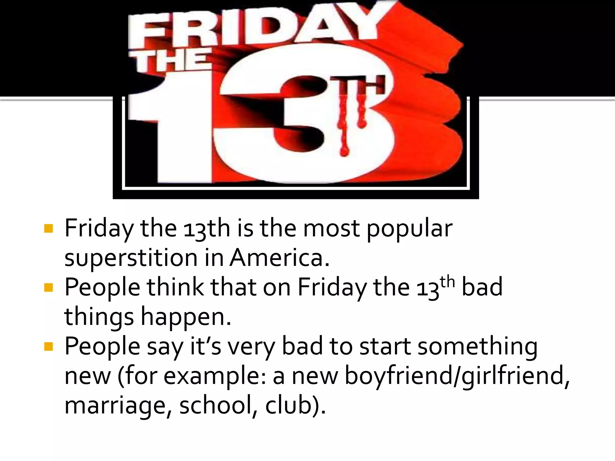 Superstitions | PPTX