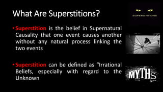 Superstitions | PPT