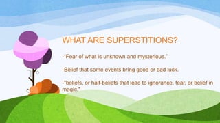 Superstitions around the world | PPTX