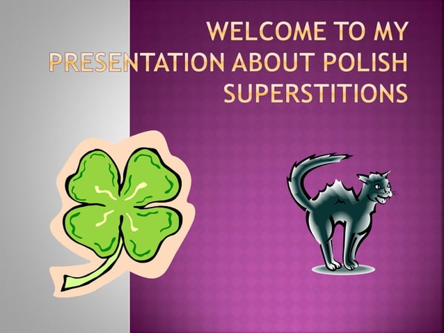 Superstitions | PPT