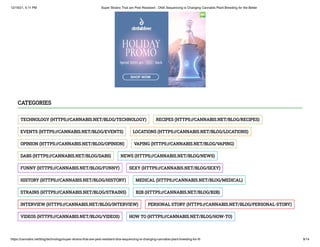 Cannabis DNA Sequencing - How Super Strains are Made? | PPT