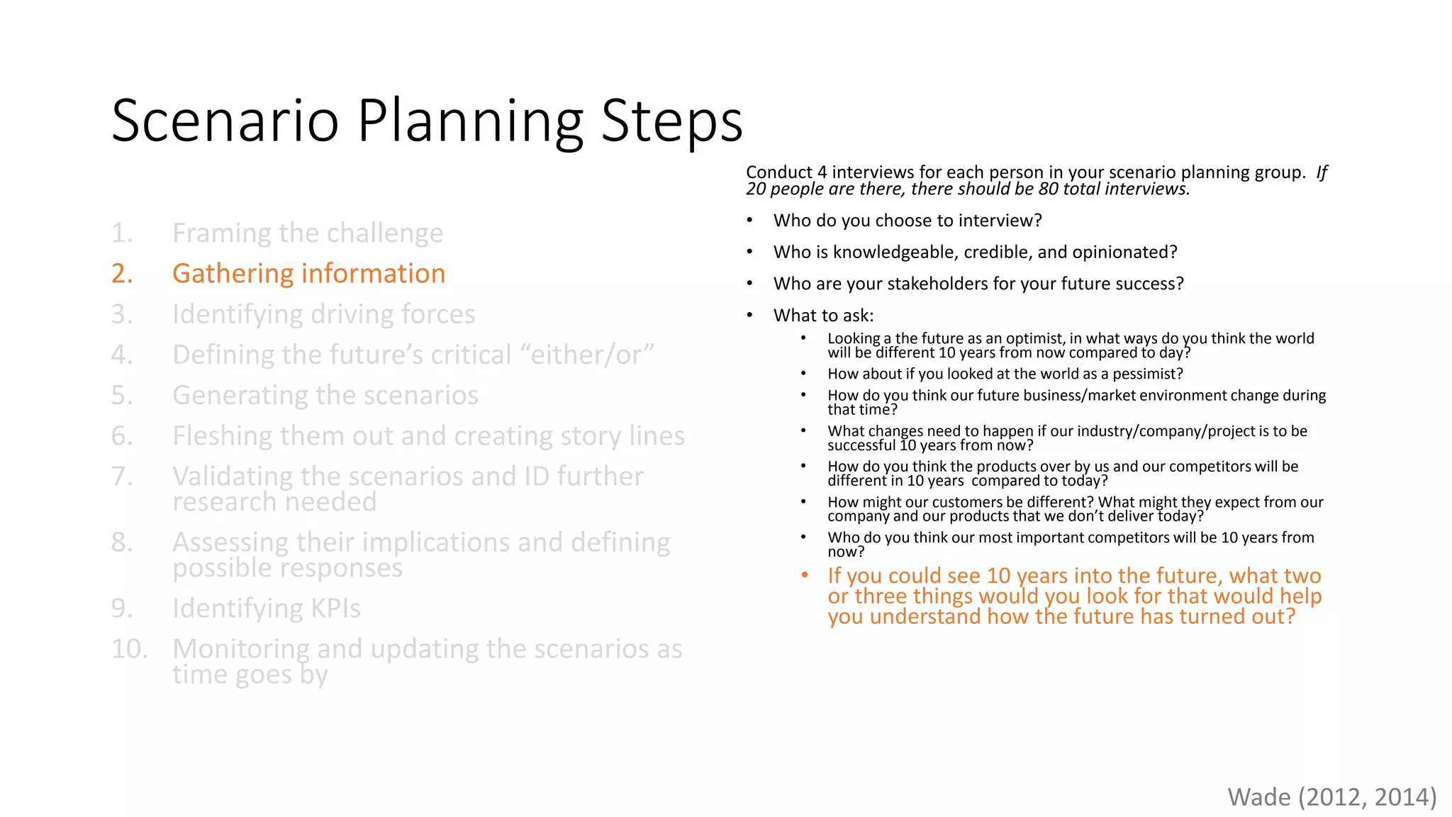 Scenario Planning example: Superstruct and ELCC (4/2019) | PPTX