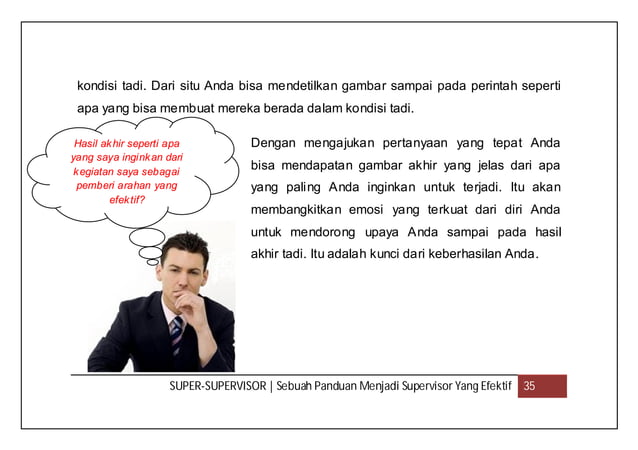 Super Supervisor Paduan Menjadi Supervisor | PDF