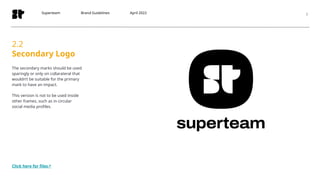 Superteam Brand Guidelines_ Branding Design | PPTX