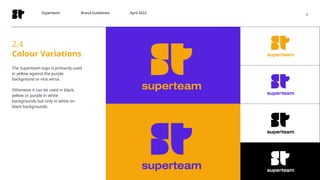 Superteam Brand Guidelines_ Branding Design | PPTX
