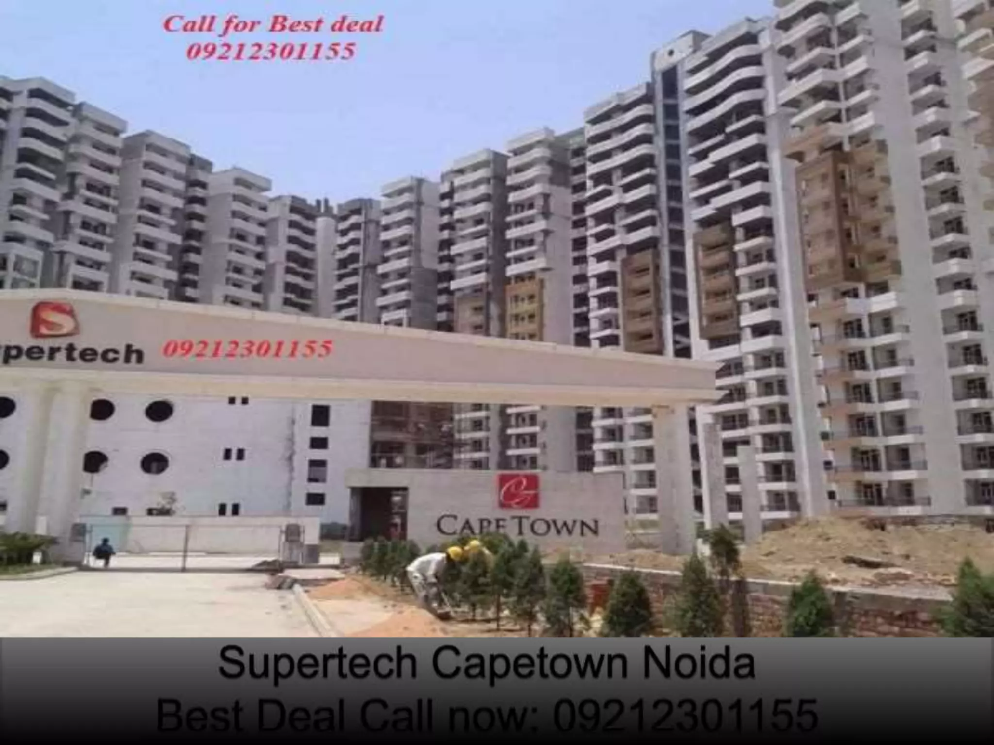 Supertech capetown noida | PPTX | Economy | Business and Finance