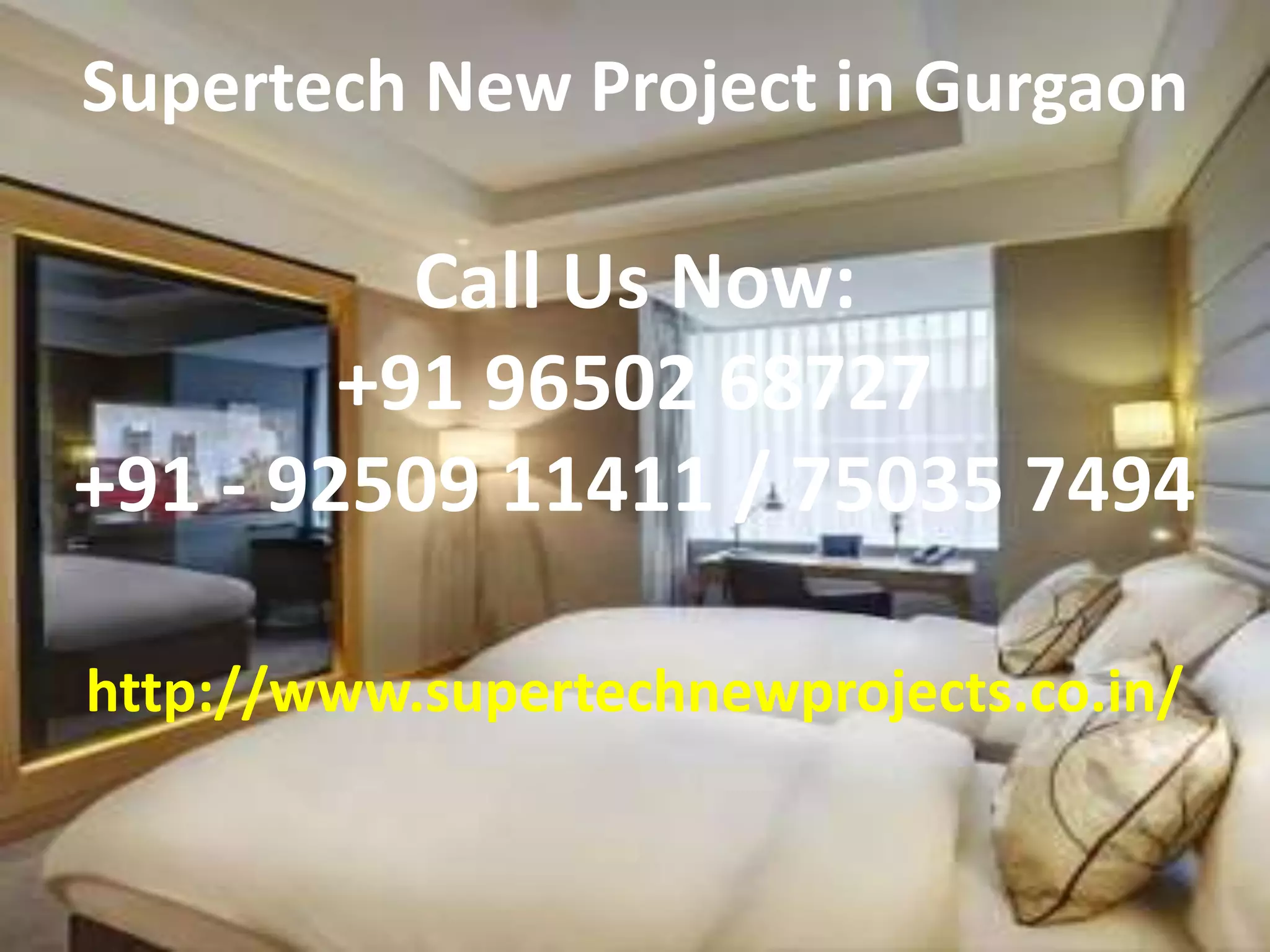 Supertech new project | PPT