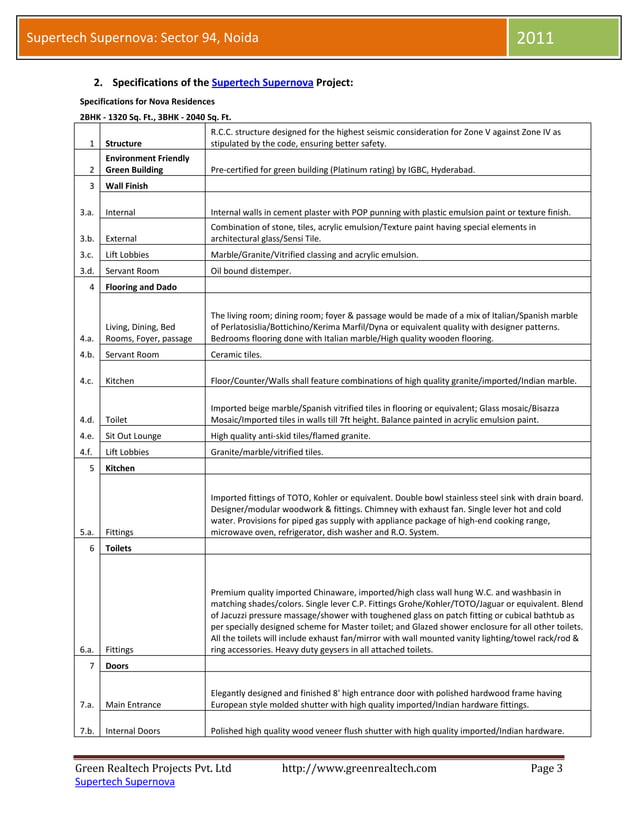 Supertech supernova | PDF