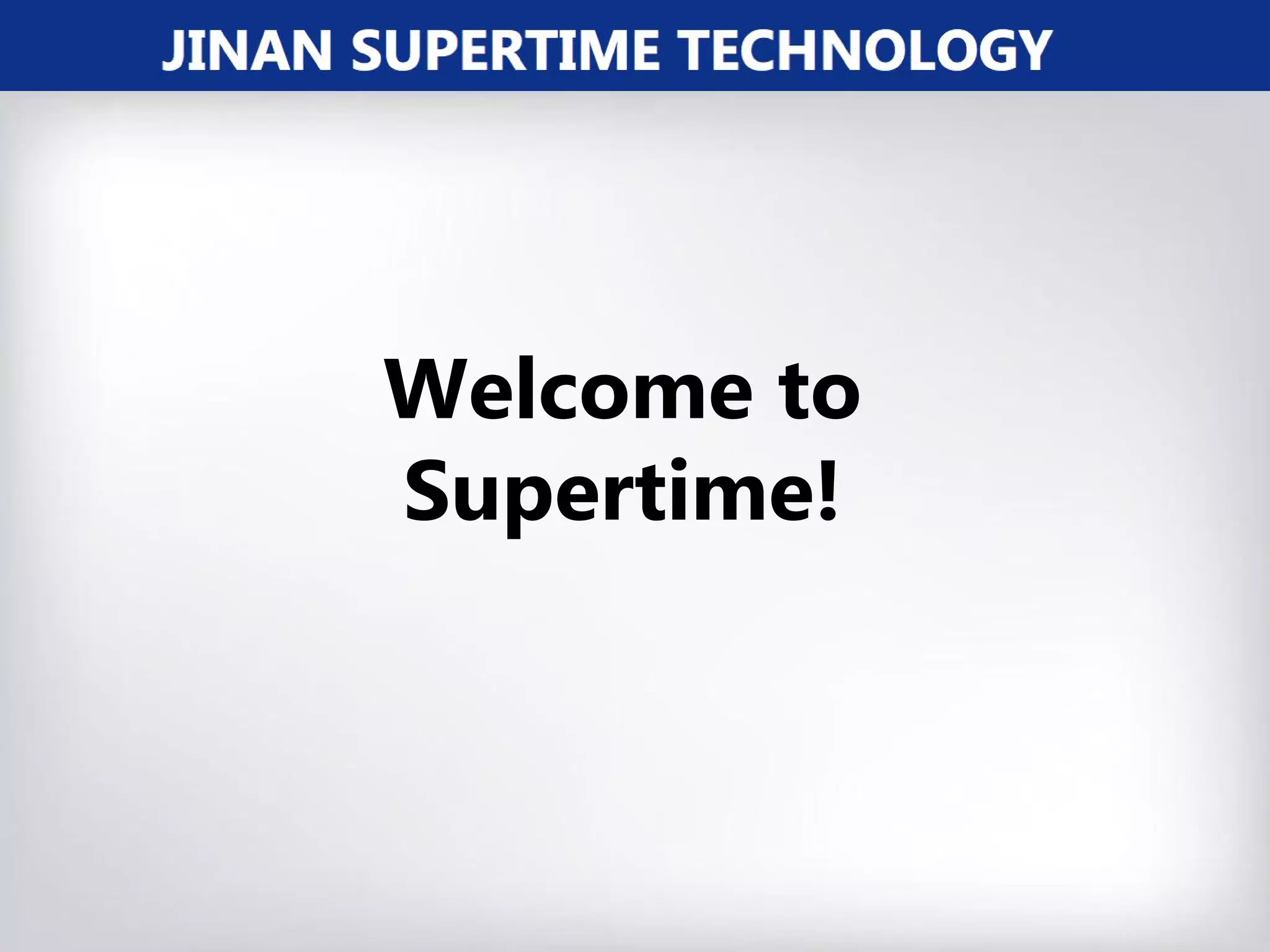 Supertime cnc machines for power transmission | PPT