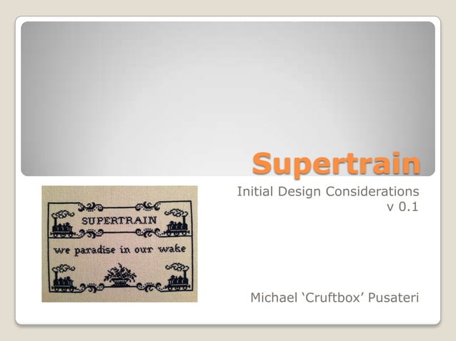 Supertrain | PPT