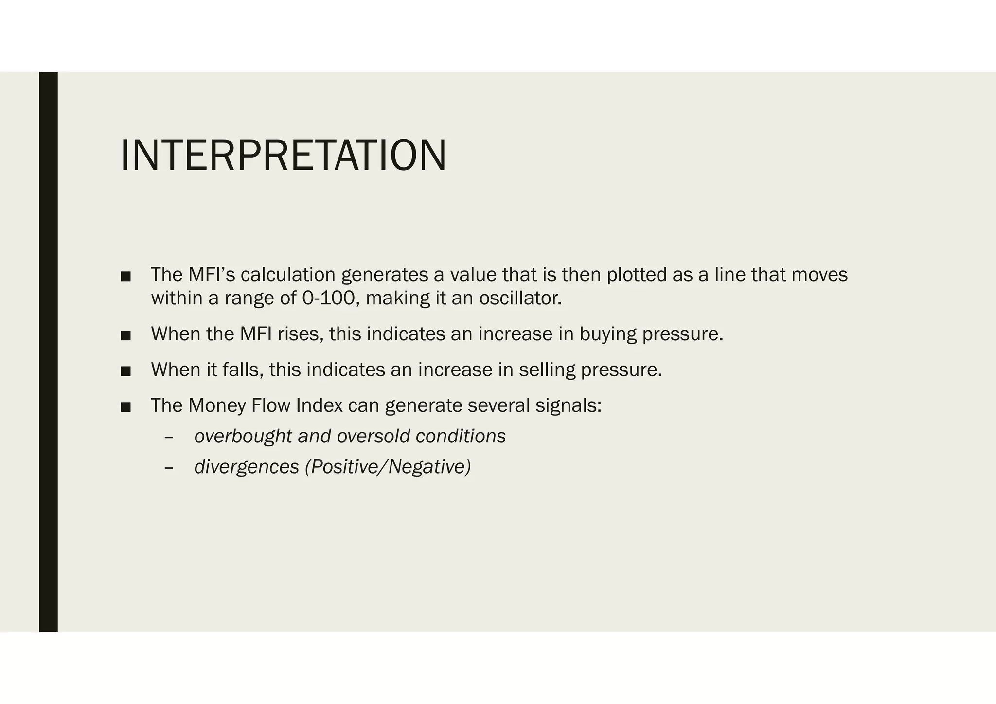 MFI and Supertrend Indicators | PDF