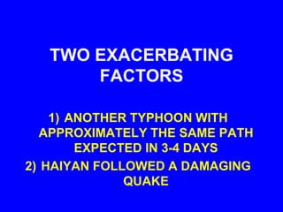 Super Typhoon Haiyan update 9 November 2013 | PPT