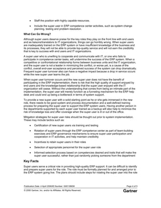 Super User Role Is Key To Post Implementation | PDF | IT and Internet ...