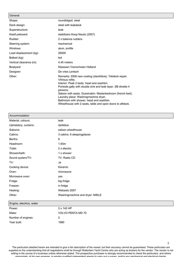 RYC offers this classic Super van craft 1700 motoryacht FOR SALE | PDF