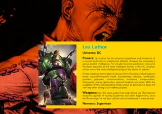Supervillains E-Guide | PDF