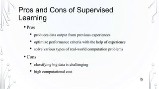 Advanced Working Principles on Supervised and Unsupervised Learning | PPTX