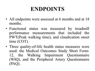 Supervised Exercise, Stent Revascularization, or Medical Therapy for ...