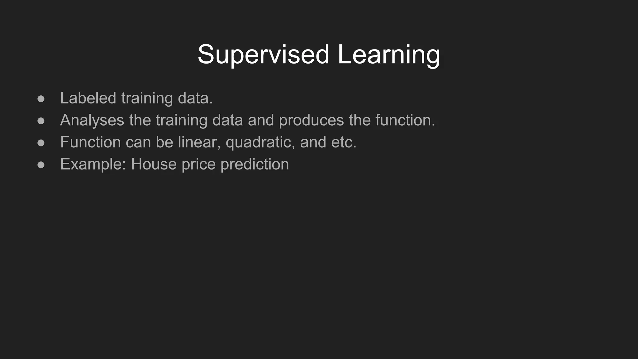 Supervised learning | PPTX