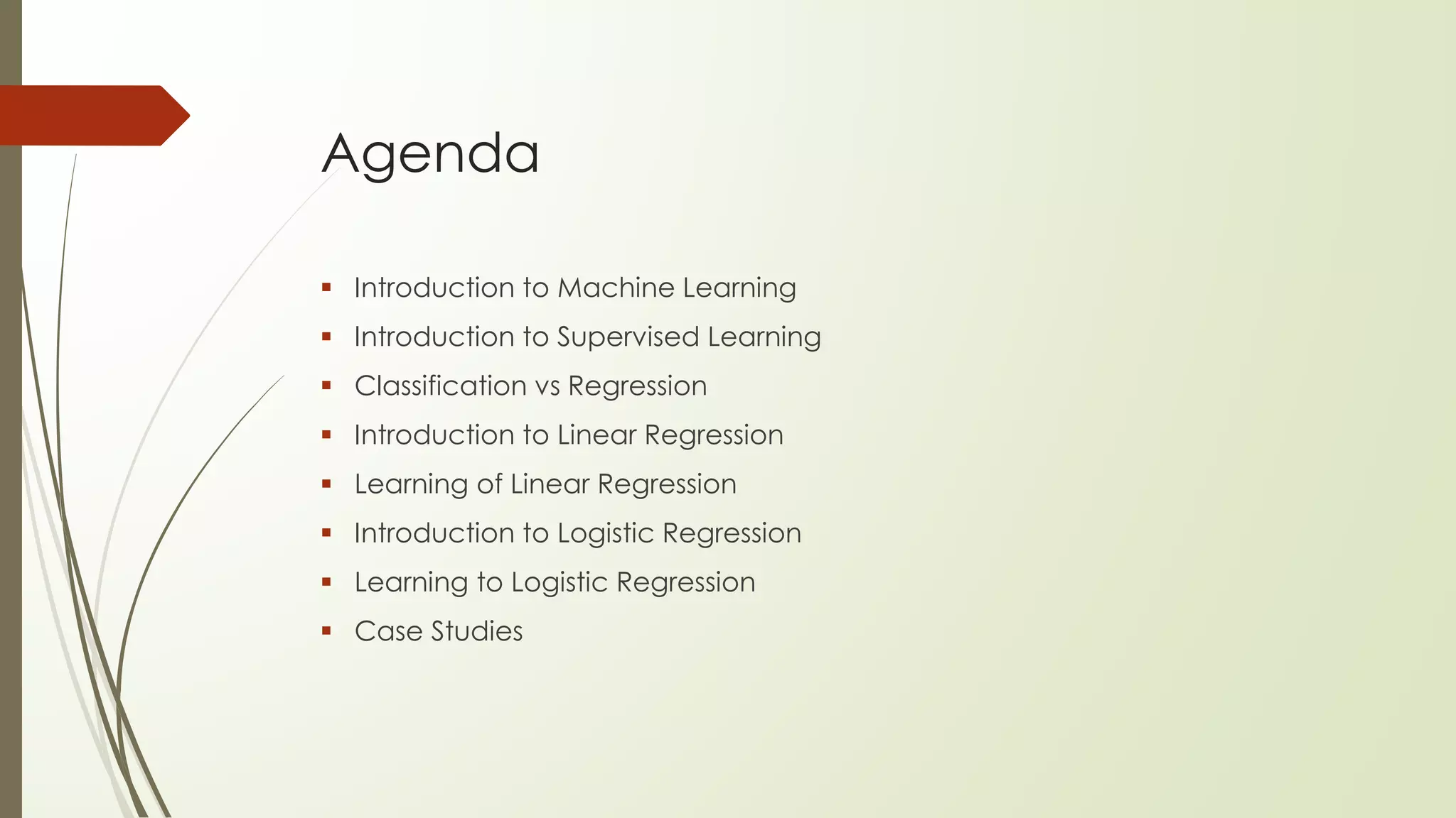 Supervised learning - Linear and Logistic Regression( AI, ML) | PPT Supervised learning - Linear and Logistic Regression( AI, ML) | PPT