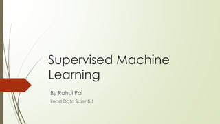 Supervised learning - Linear and Logistic Regression( AI, ML) | PPTX