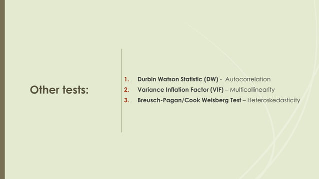 Supervised learning - Linear and Logistic Regression( AI, ML) | PPTX