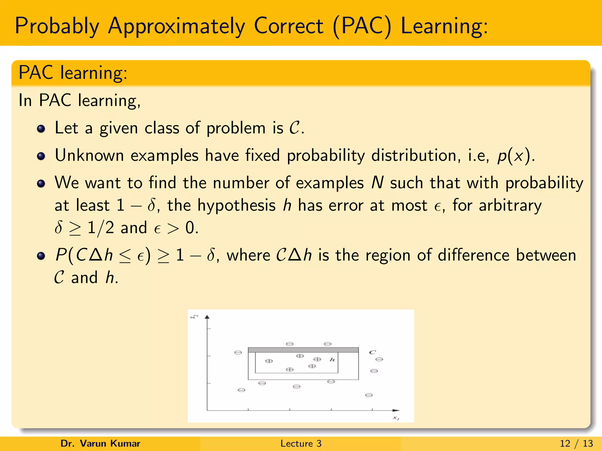 Lecture 3 Supervised Learning Pdf Technology And Computing