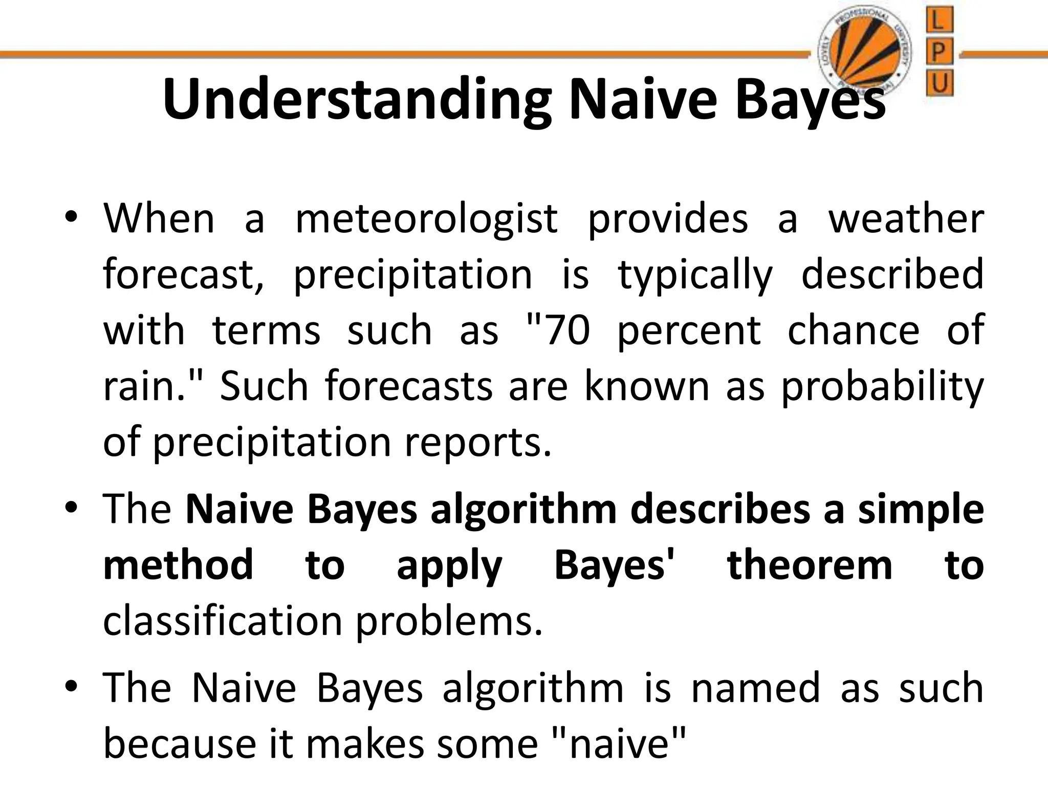 Supervised Learning Classification Part 3ppt