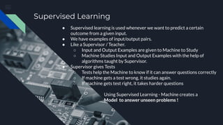 Supervised learning | PPT