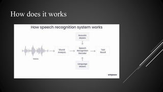 Supervised Learning and Speech Recognition.pptx