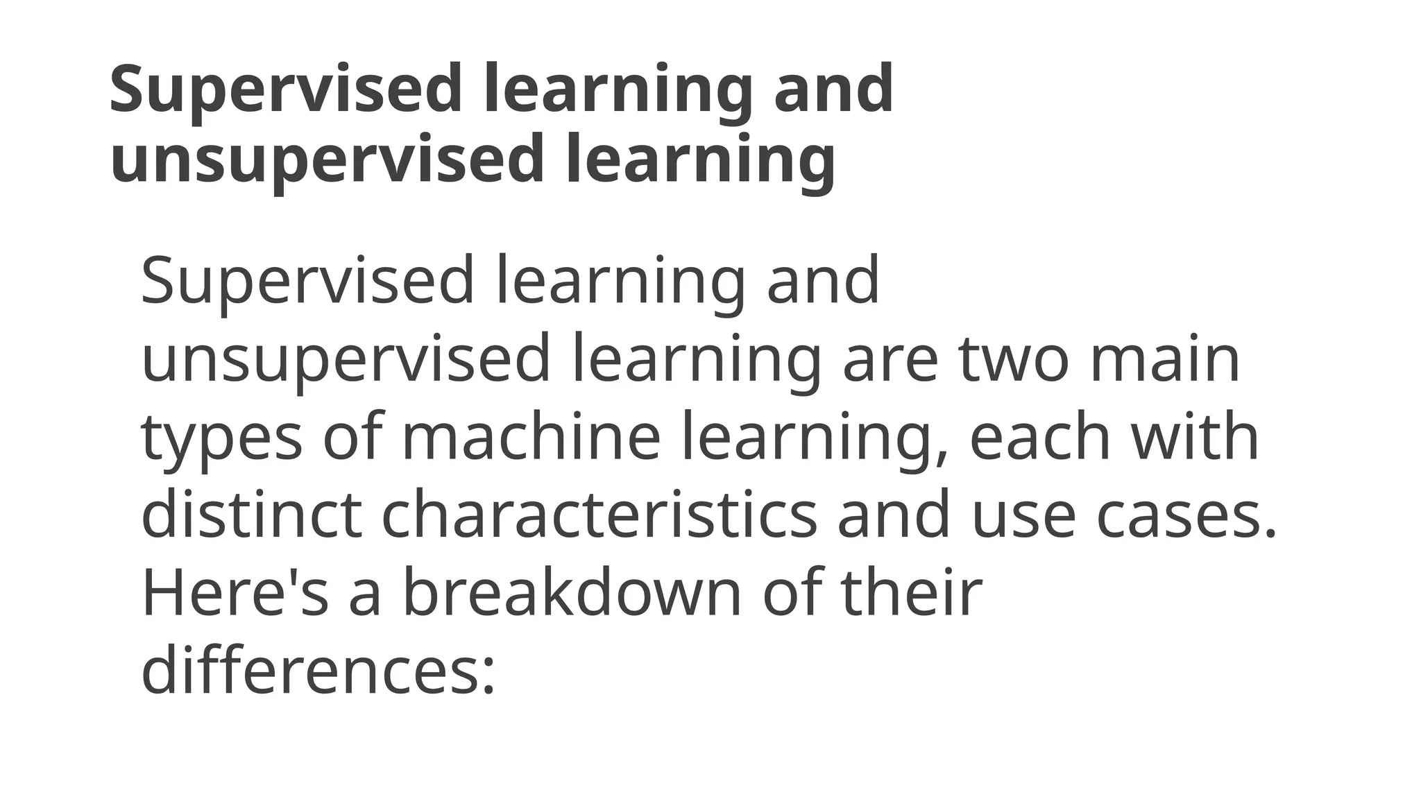 Supervised learning and unsupervised learning new 2024.pptx Supervised learning and unsupervised learning new 2024.pptx