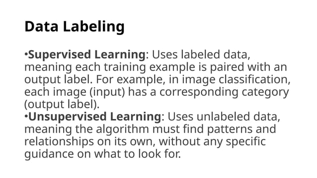 Supervised learning and unsupervised learning new 2024.pptx