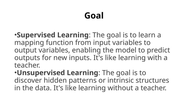 Supervised learning and unsupervised learning new 2024.pptx