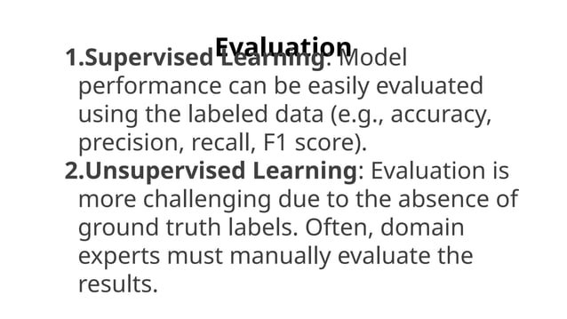 Supervised learning and unsupervised learning new 2024.pptx