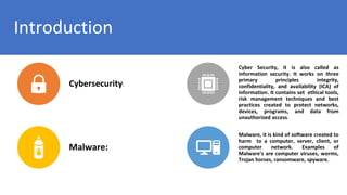 Supervised Learning in Cybersecurity | PPTX