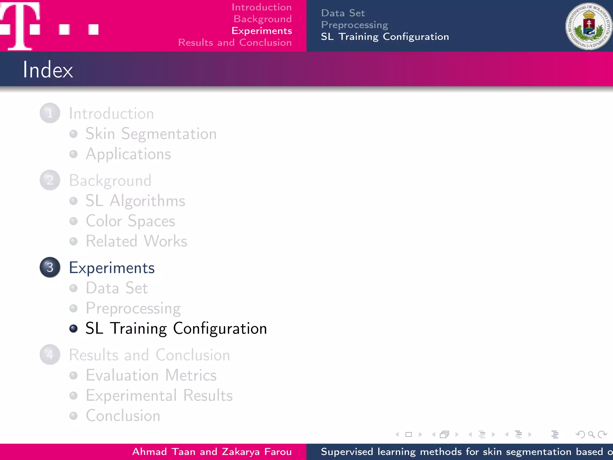 Supervised Learning Methods For Skin Segmentation Based On Color Pixel Classification Ppt