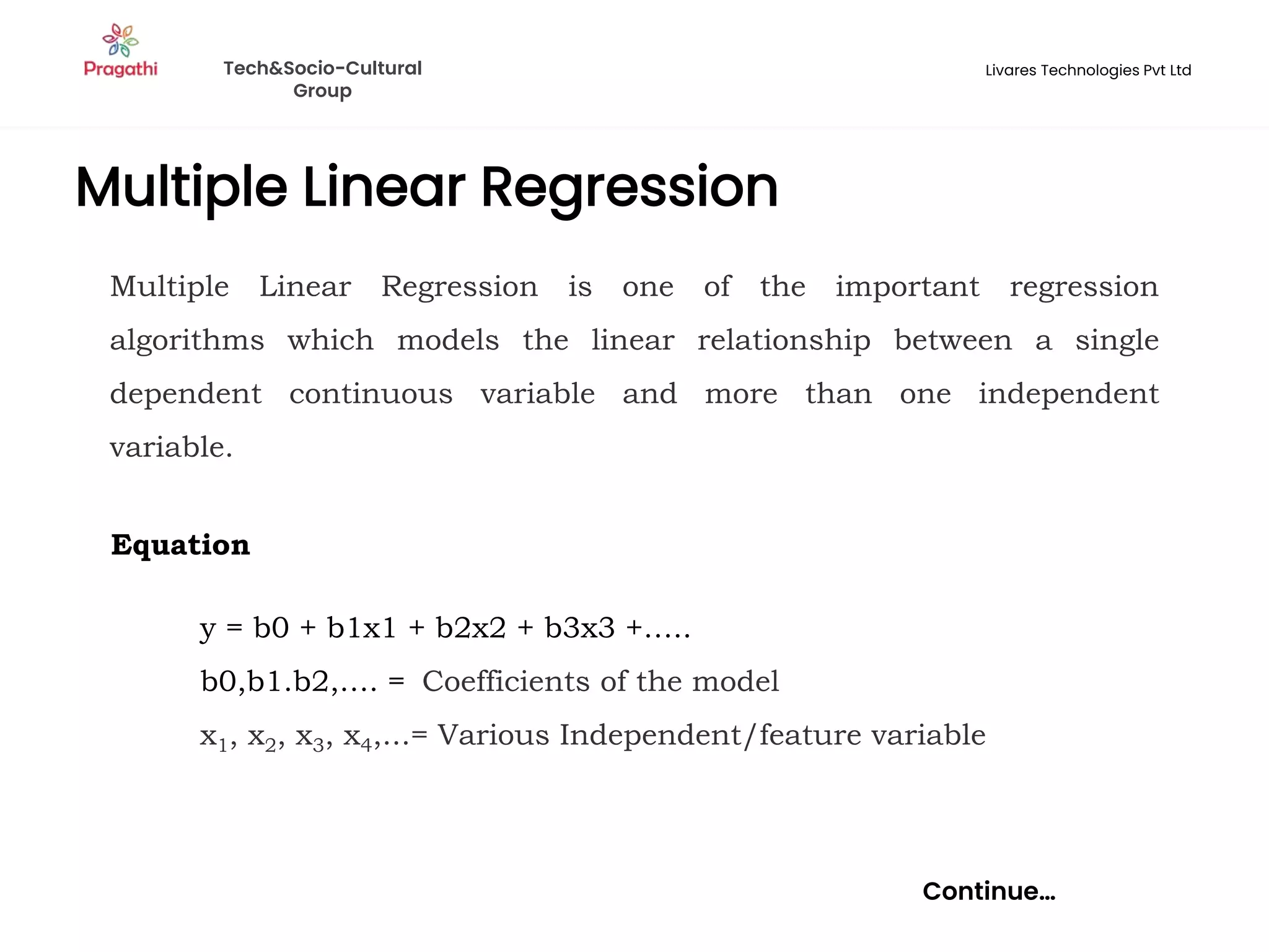 Supervised Machine Learning | PPTX