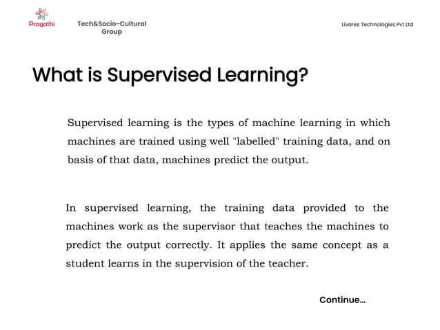 Supervised Machine Learning | PPTX | Web Development | Internet