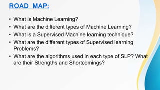 Supervised machine learning algorithms(strengths and weaknesses) | PPT