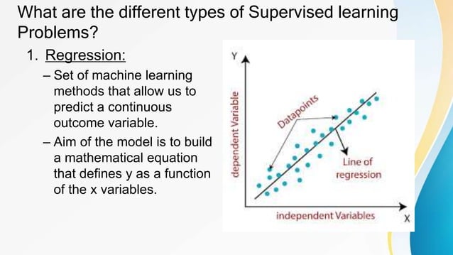 Supervised machine learning algorithms(strengths and weaknesses) | PPT