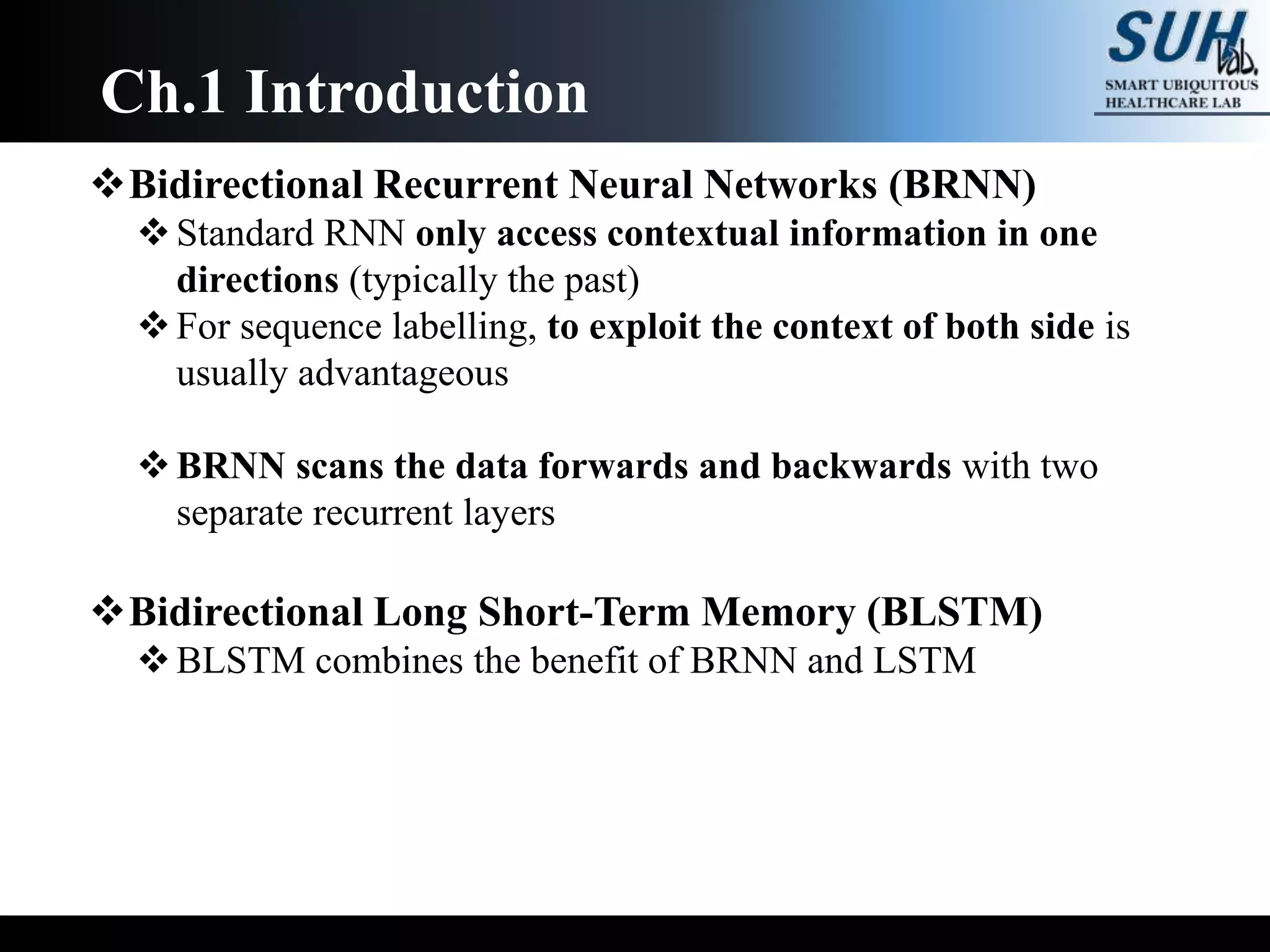Supervised sequence labelling with recurrent neural networks ch1 6 | PPT