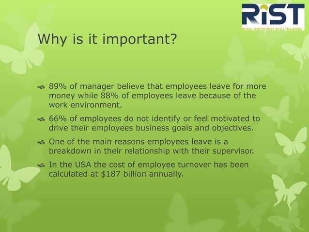 Supervise work routines and staff performance 2014 | PPTX | Career ...