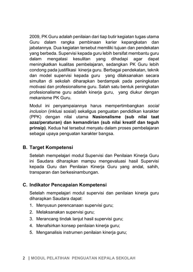 Supervisi dan pkg | PDF